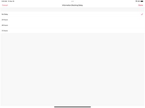 Information Blocking Exception Ezderm Support