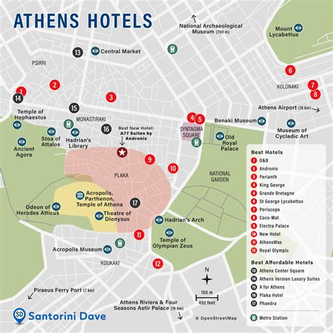 Maps Of Athens Greece Neighborhoods Attractions Airport Metro And Ferry
