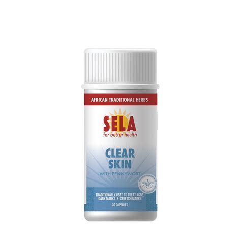 Sela Clear Skin Capsules Natural Herbs With Pennywort 30 Shop Today