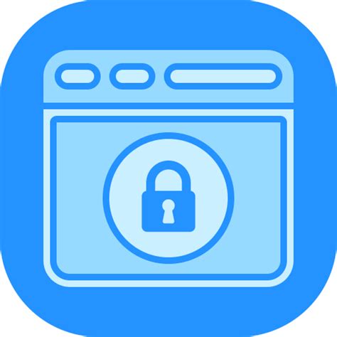 Web Lock Generic Color Fill Icon