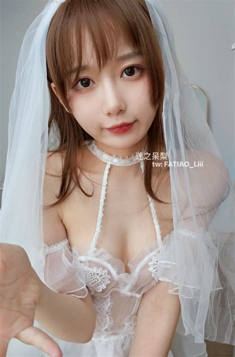 迷之呆梨自撮り写真 新婚初夜のパジャマ 微圖坊