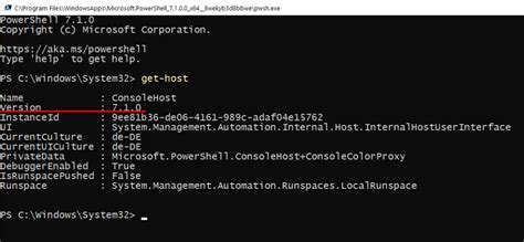 powershell 7 1 als store app verfügbar updates für psreadline secretmanagement und