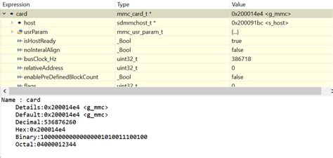 re discrepancy in values when struct is accessed via a pointer nxp community