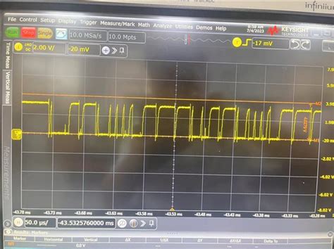 Iwrl6432boost The Ina2266 Chip I2c Communication Waveform Is Abnormal