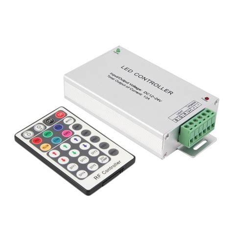 Lighting Accessories RGB Controler RF Wireless Remote 28 Keys 12 24V 3 Channels LED Controller