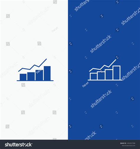 Growth Chart Flowchart Graph Increase Progress Stock Vector Royalty Free 1452057398 Shutterstock