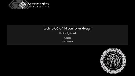 0604 Pi Controller Design Youtube