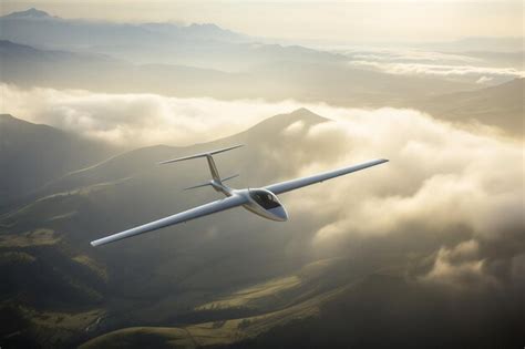 Premium Ai Image Flight Navigating The Intersection Of Technology And The Art Of Glider