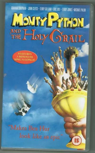 Monty Python And The Holy Grail Vhs Video Cvr 14164 Excellent Condition