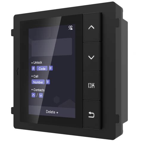 Hikvision Modular Intercom Display Module Loyal Security