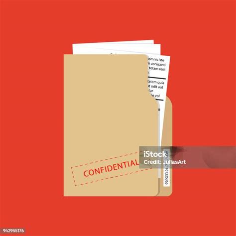 기밀 및 최고 비밀 문서 개념입니다 벡터 갈색에 대한 스톡 벡터 아트 및 기타 이미지 갈색 금지됨 노랑 Istock