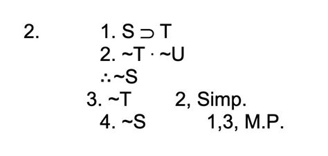 Solved Determine That The 5 Proofs Of Validity By Natural