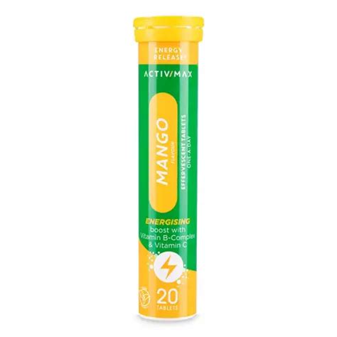 Energise Mango Effervescent Tablets Aldi Uk