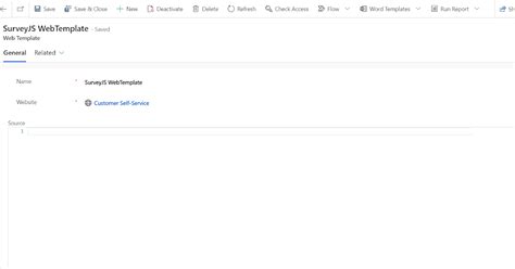 Surveyjs And Powerapps Portals Part 1