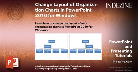 Change Layout Of Organization Charts In PowerPoint 2010 For Windows