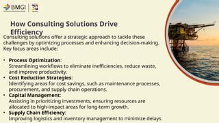 Maximizing Operational Efficiency In Oil And Gas Consulting Solutions For Cost And Capital