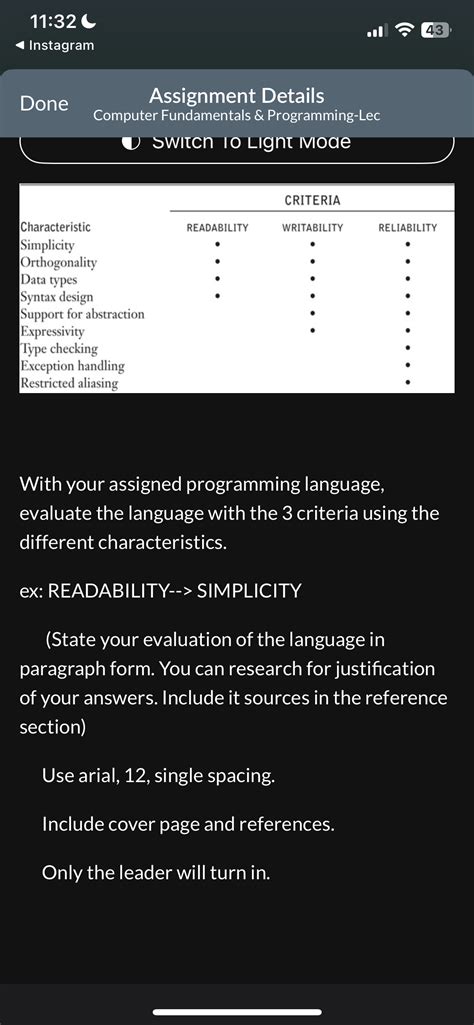 Solved With Your Assigned Programming Language Evaluate The Chegg