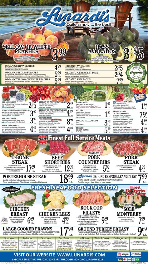Weekly Ad Lunardis Market