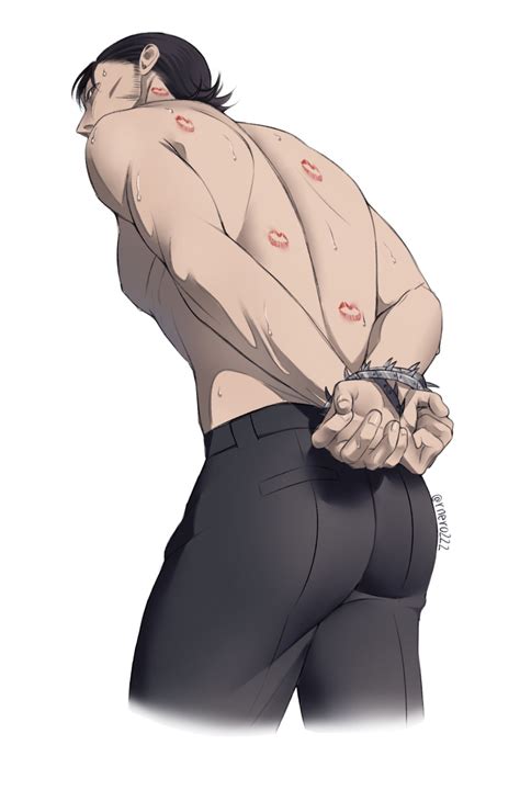 Rule 34 Brown Eyes Chainsaw Man Katana Man Male Only Samurai Sword