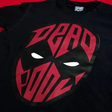 Deadpool Logo Letras Crush Comics Tienda De Playeras