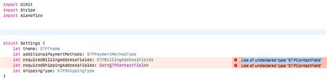 Ios Stripe Sdk Integration Using Swift Stack Overflow