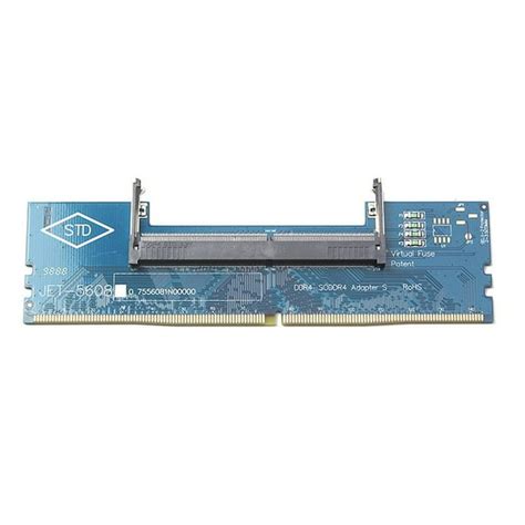 Monstrate Laptop Ddr4 Ram To Desktop Adapter Dimm Ddr4 Card Tester To