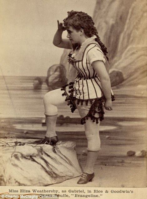 photos reveal scandalous burlesque dancers of the 1890s daily mail online