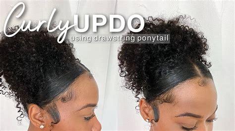Curly Updo Hairstyles For Black Women