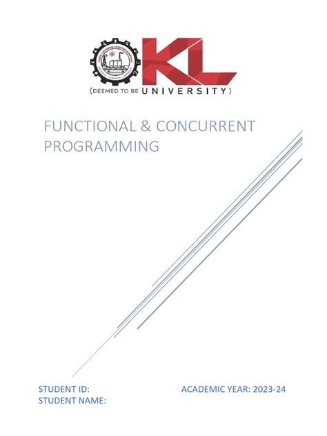 Fcp Lab Workbook 4 Pdf Class Computer Programming Scala