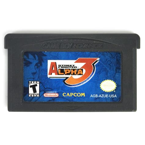 Street Fighter Alpha 3 Nintendo Game Boy Advance Gba Retro Mtl