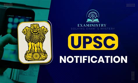 Upsc Notification 2025 Release Date Download Pdf Exaministry