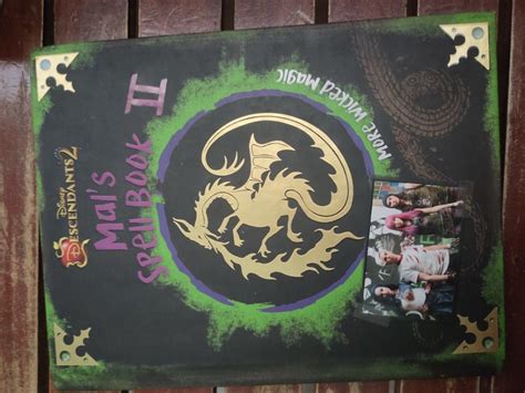 Mal S Spell Book Descendants Hobbies Toys Books Magazines Fiction Non Fiction On