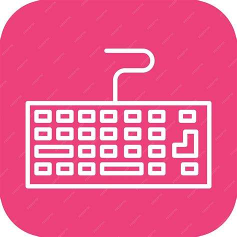 Premium Vector Keyboard Icon Vector Image Can Be Used For Electric Circuits