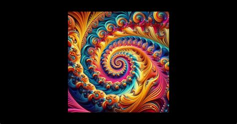 Julia Fibonacci Fractal 2 Abstract Sticker Teepublic