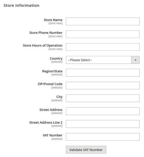 Magento 2 How To Set Up Your Stores Contact Information Zemez Support
