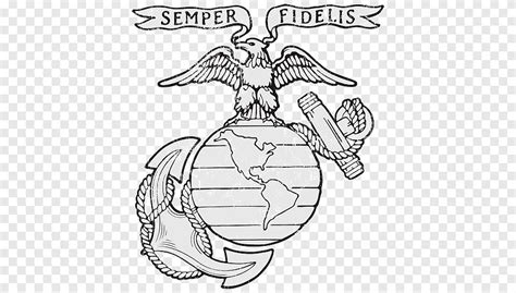 How To Draw Usmc Logo