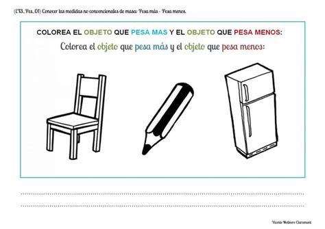 Diferencia Entre Peso Y Masa Para Nios Actividad Del Nio