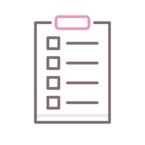Task List Flaticons Lineal Color Icon