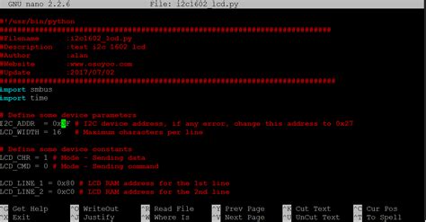 Raspberry Pi Starter Kit Lesson I C LCD Osoyoo