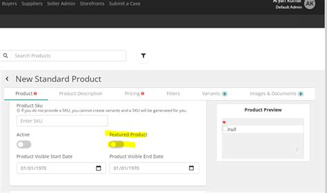 Ordercloud Headstart Featured Products Configuration