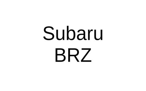 SUBARU - Bavarian Car Tuning GmbH