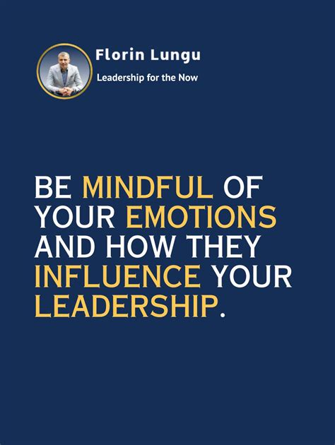 Florin Lungu On Linkedin How Do You Manage Your Emotions To Lead