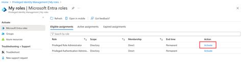 activate microsoft entra roles in pim microsoft entra id governance microsoft learn