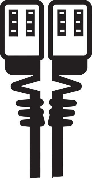 The Two Arrows Are In The Shape Of Two Interlocking Objects Premium Ai Generated Vector