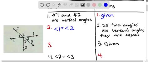 Solved Copy Everything Shown Complete The Proof Given ∠2 ≅∠3 Prove ∠1 ≅∠4 Figure And Table