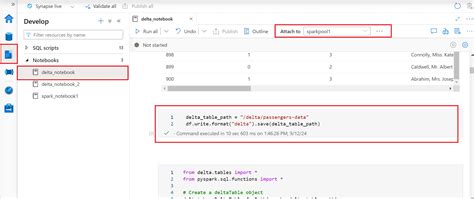 Level Of The Stairway To Synapse Analytics Create And Use A Delta Lake SQLServerCentral