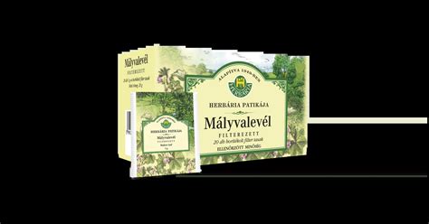 Herbária Mályvalevél Malvae Folium Filteres Natur Reform