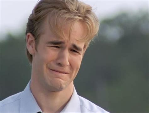 James Van Der Beeks Crying Blank Template Imgflip