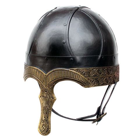 Anglo Saxon Helmet With Intricate Designs Anglo Saxon History Riding