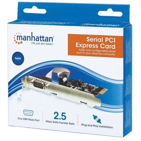Scheda Seriale PCI Express Porta DB MANHATTAN ICC X PCI SER